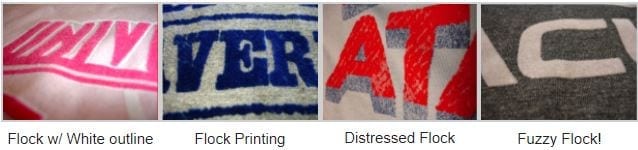 Flock Printing Services | Custom Flock T-Shirt Printing