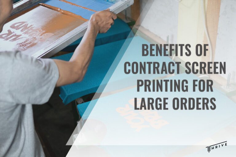 Benefits of Contract Screen Printing for Large Orders