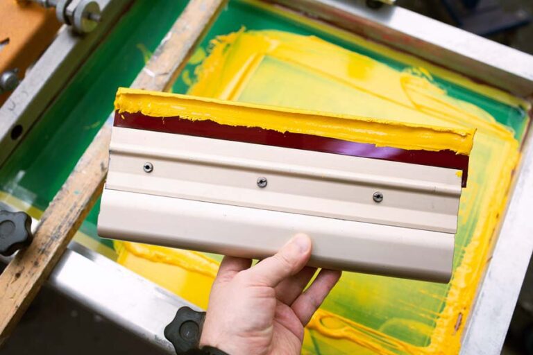 Screen Printing Squeegee Types: Best Uses