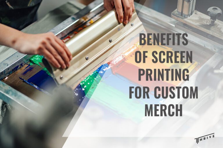 Benefits of Screen Printing for Custom Merch: Bold Designs