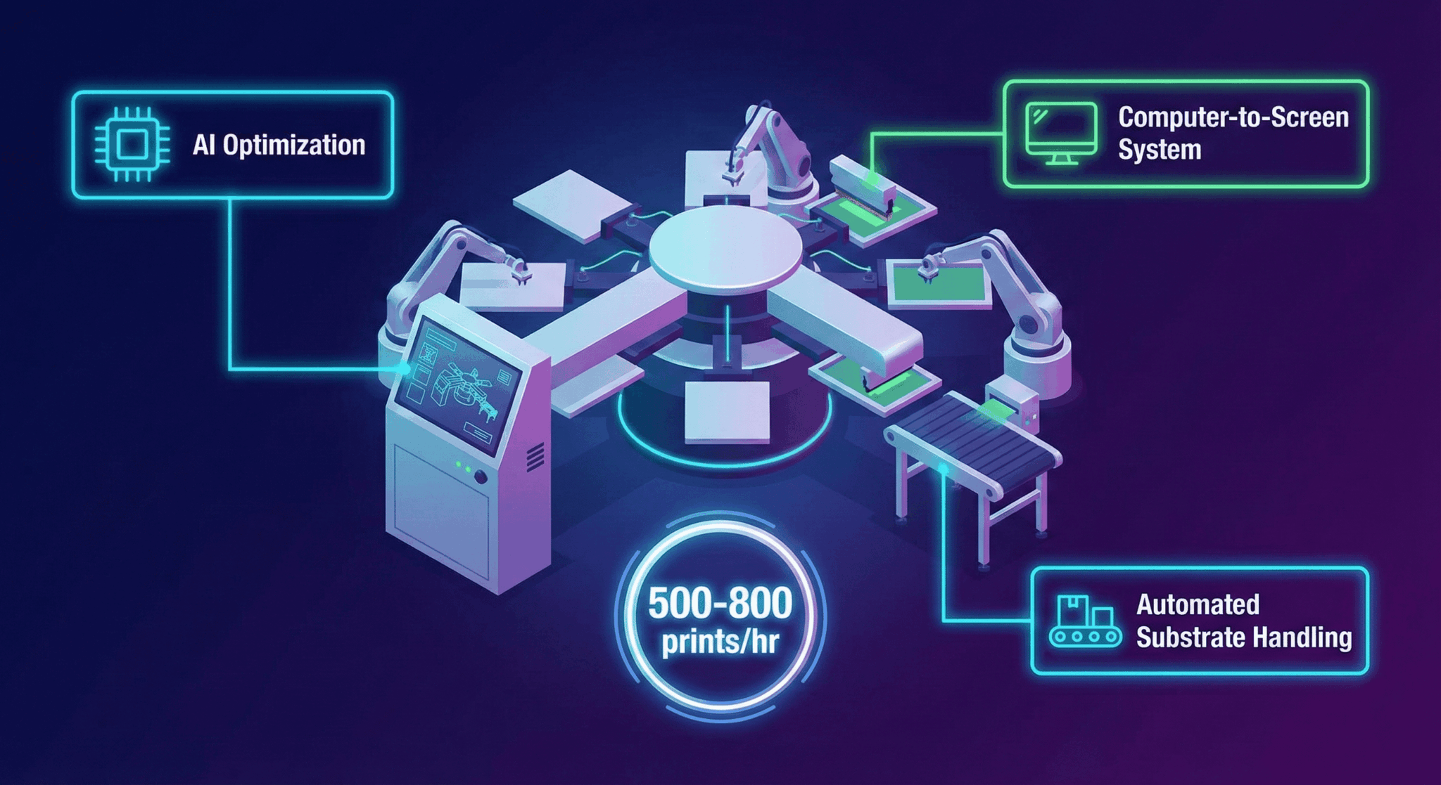 Manual vs Automatic Screen Printing Presses in Phoenix